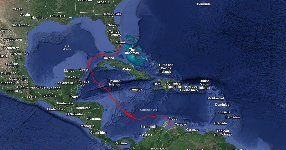 The Cay tracking Map : Scribble Maps