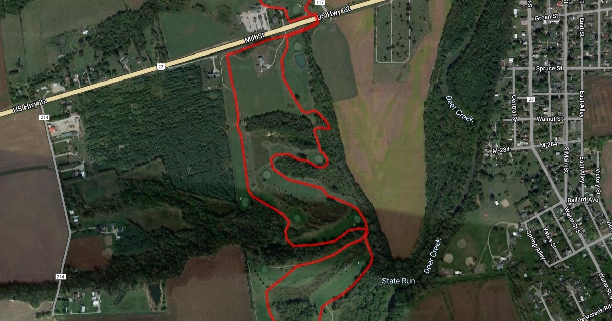 Hole in Run Map 2 : Scribble Maps