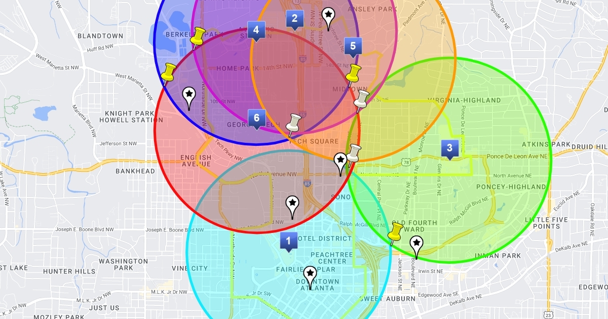 Shelter Points : Scribble Maps