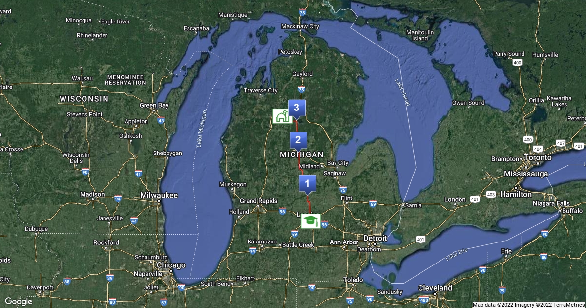 Home Route : Scribble Maps