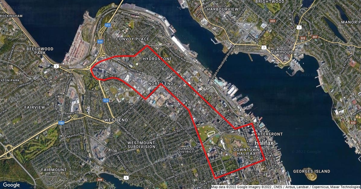 Bus Map - Printable Version : Scribble Maps
