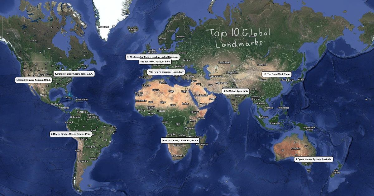 AP Human Geography Summer Assignment: Top 10 Global Landmarks ...