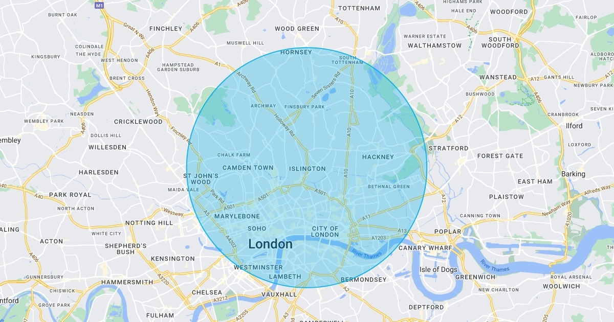 Islington Concrete : Scribble Maps