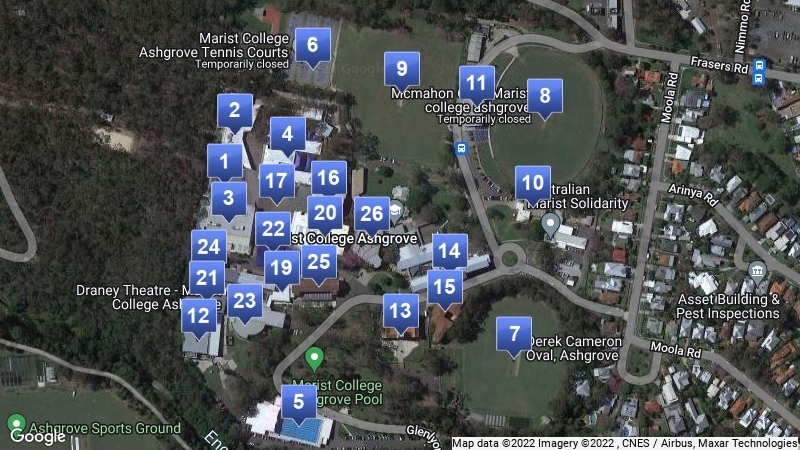 Map of MCA : Scribble Maps
