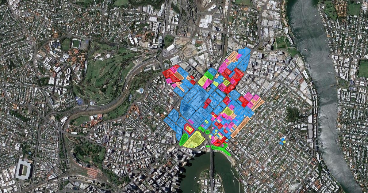 Land us map for fortitude Valley : Scribble Maps