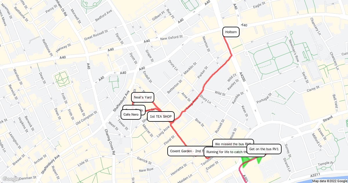 Iman's guided day tour by Miro : Scribble Maps