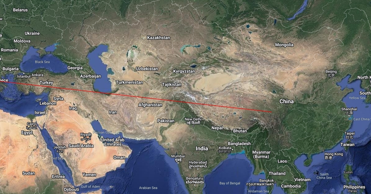 Liam's import map : Scribble Maps