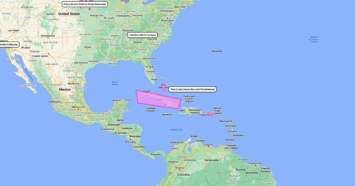 Indigenous Reservations : Scribble Maps