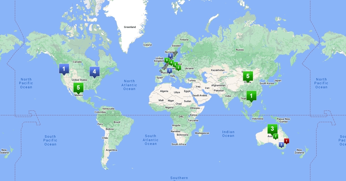 World map : Scribble Maps