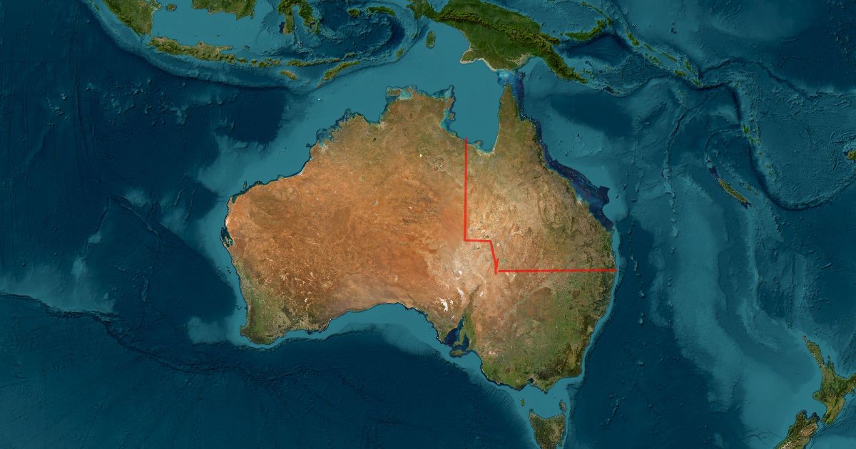 Map of QLD : Scribble Maps