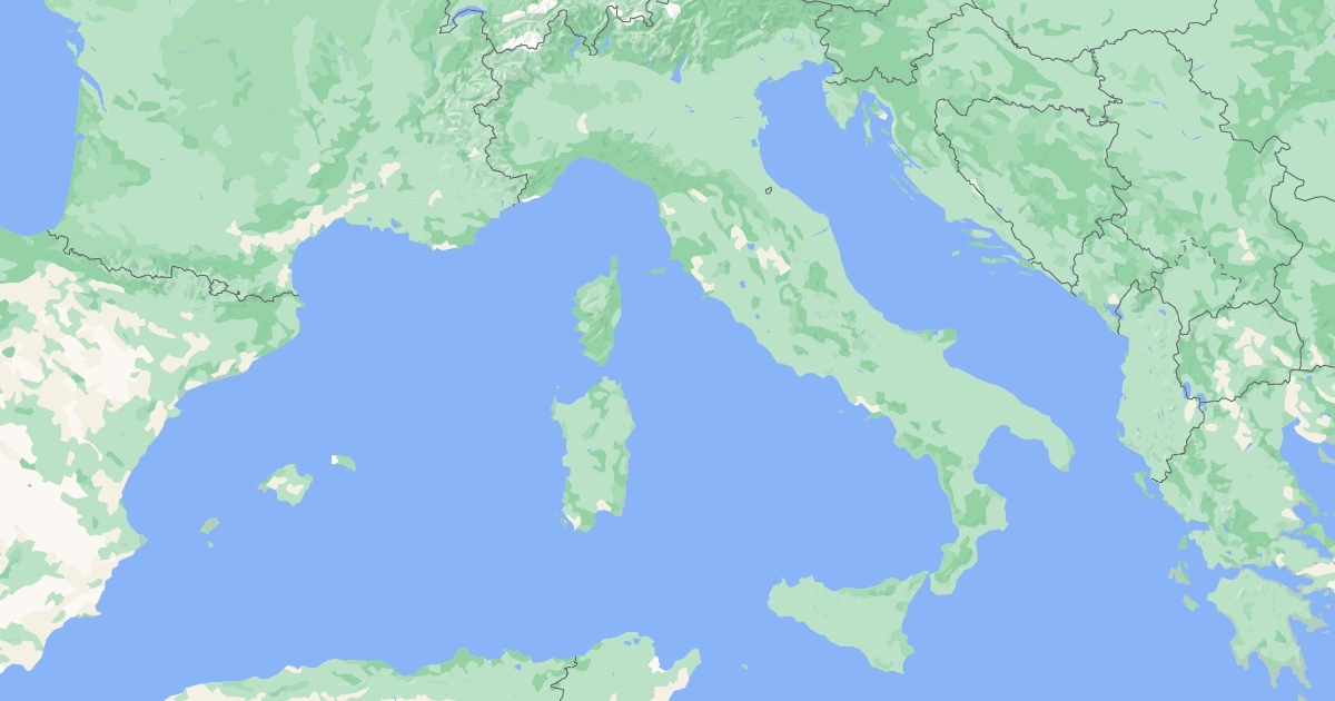 Italia base : Scribble Maps