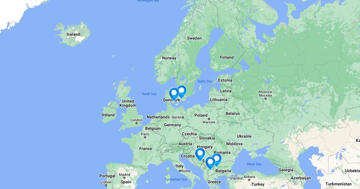 Iva & Josip Travels : Scribble Maps