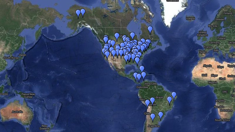 I've Been Everywhere Map : Scribble Maps