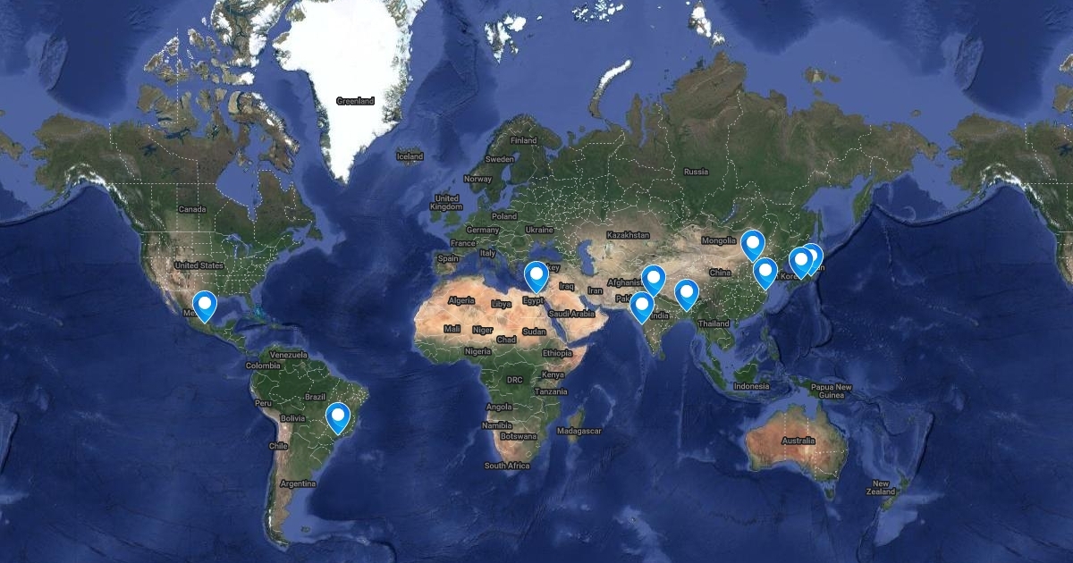 Megacities : Scribble Maps