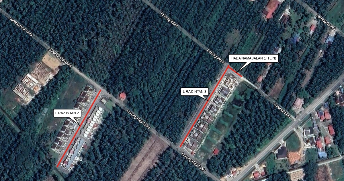 TAMAN RAZ INTAN : Scribble Maps