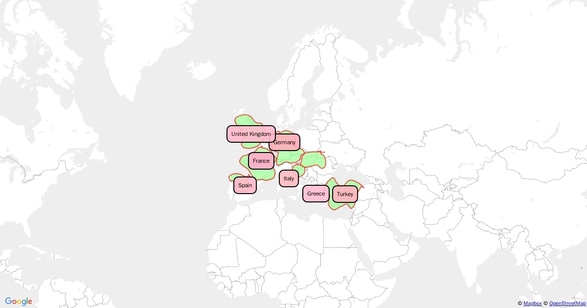 Middle ages map : Scribble Maps