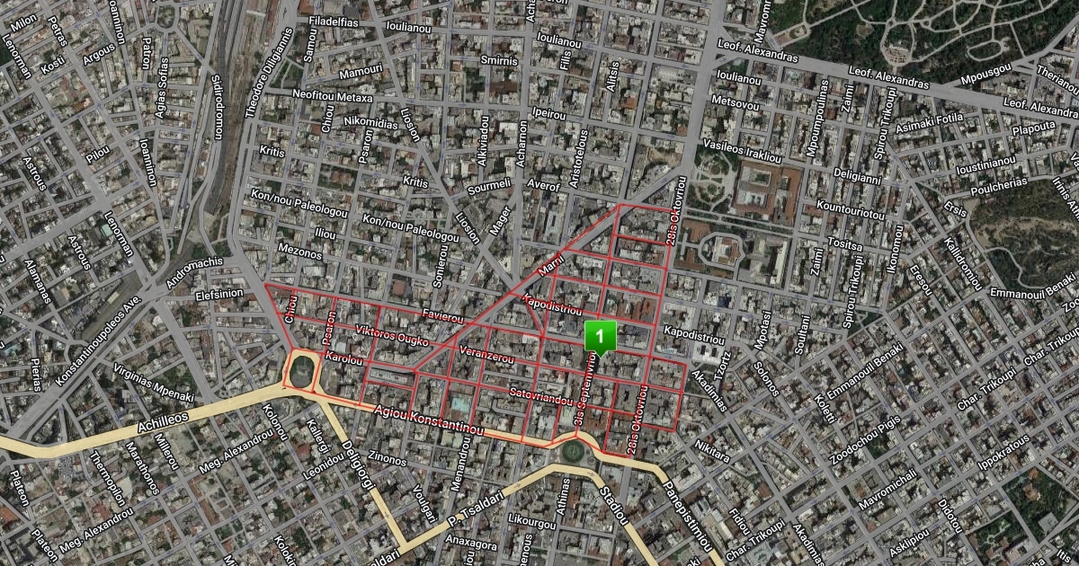 Mon Kulur Omonoia : Scribble Maps