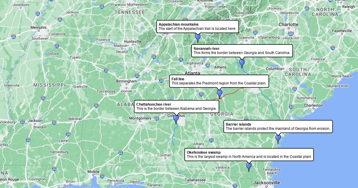 6 physical features : Scribble Maps