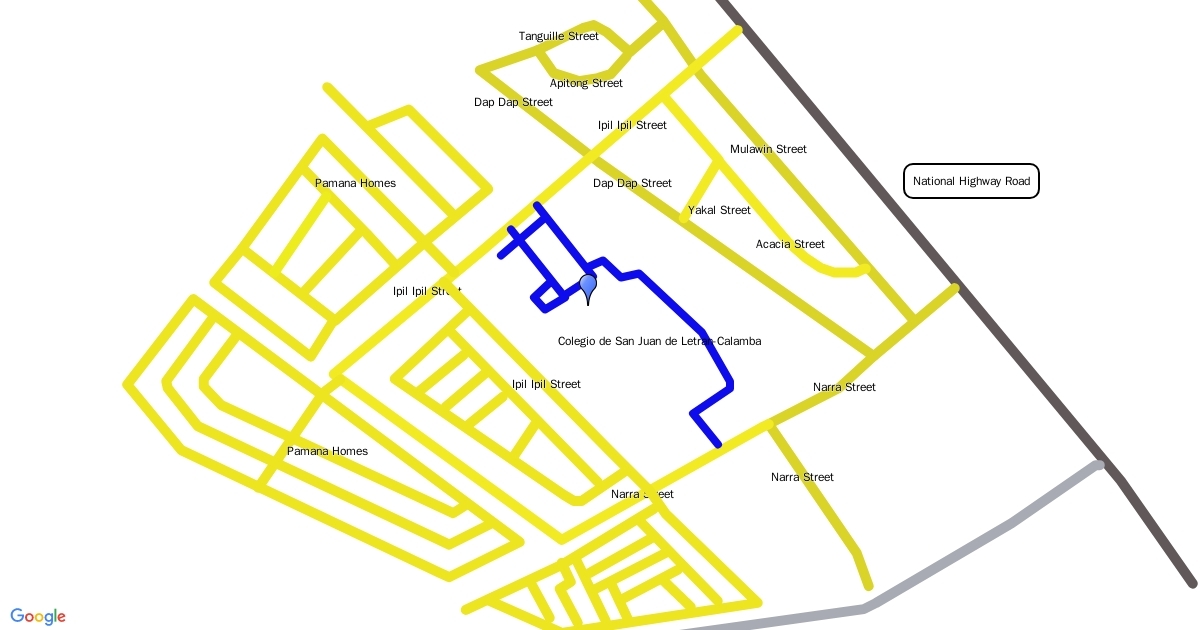 Colegio de San Juan de Letran Calamba : Scribble Maps