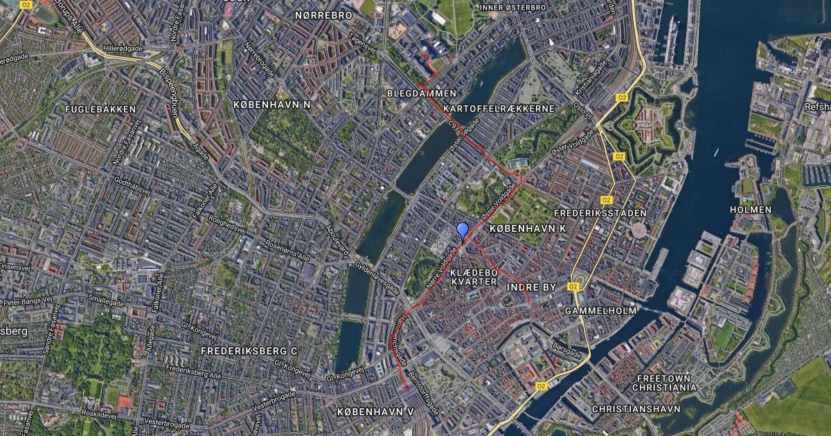 Kort Nørreport : Scribble Maps
