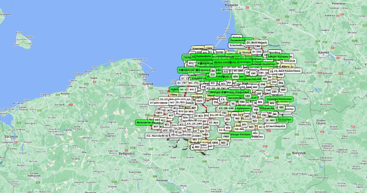 Konigsberg Train : Scribble Maps