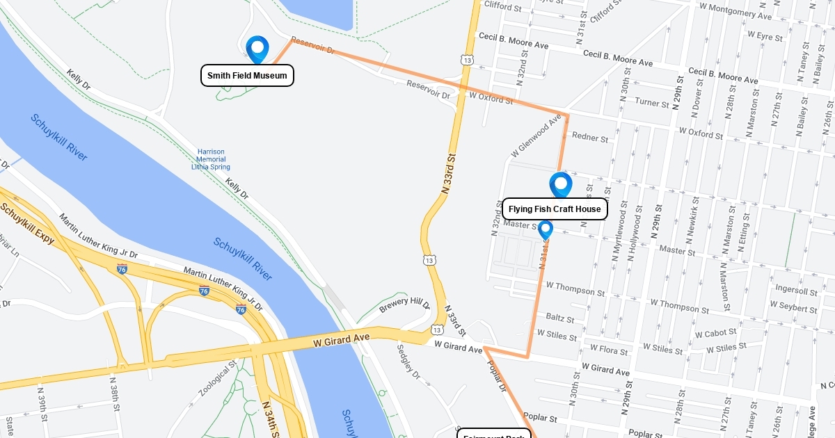 Flying Fish Map : Scribble Maps