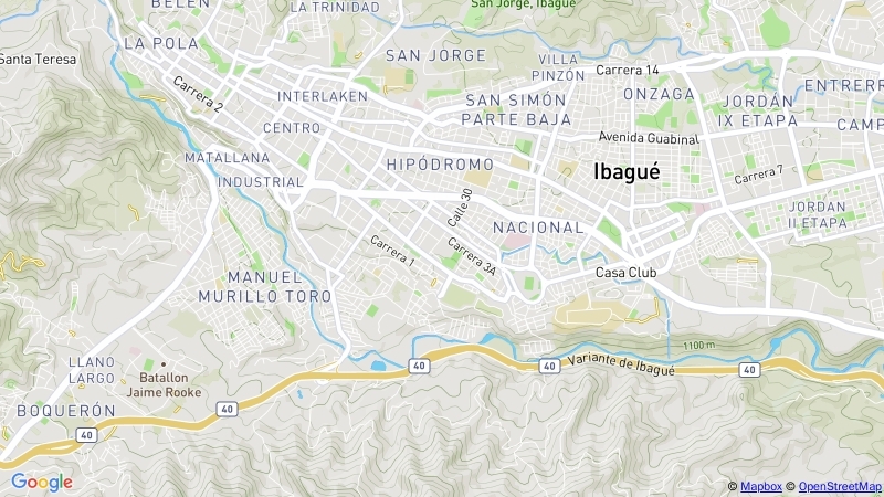 Mapa de Ibague : Scribble Maps