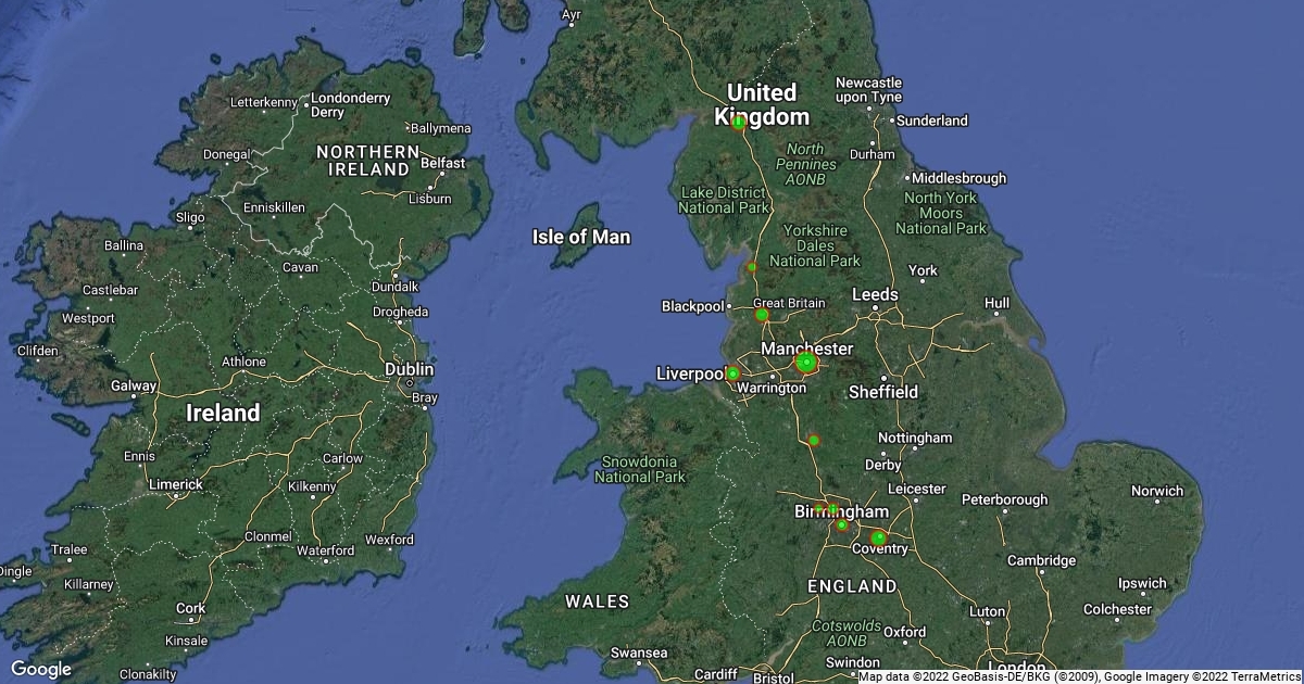 5.1 Where we live location map : Scribble Maps