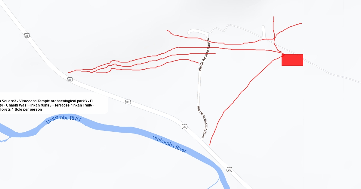 Raqchi Visitors Map : Scribble Maps