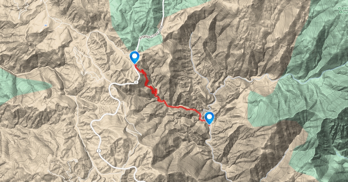 devil's canyon hike : Scribble Maps