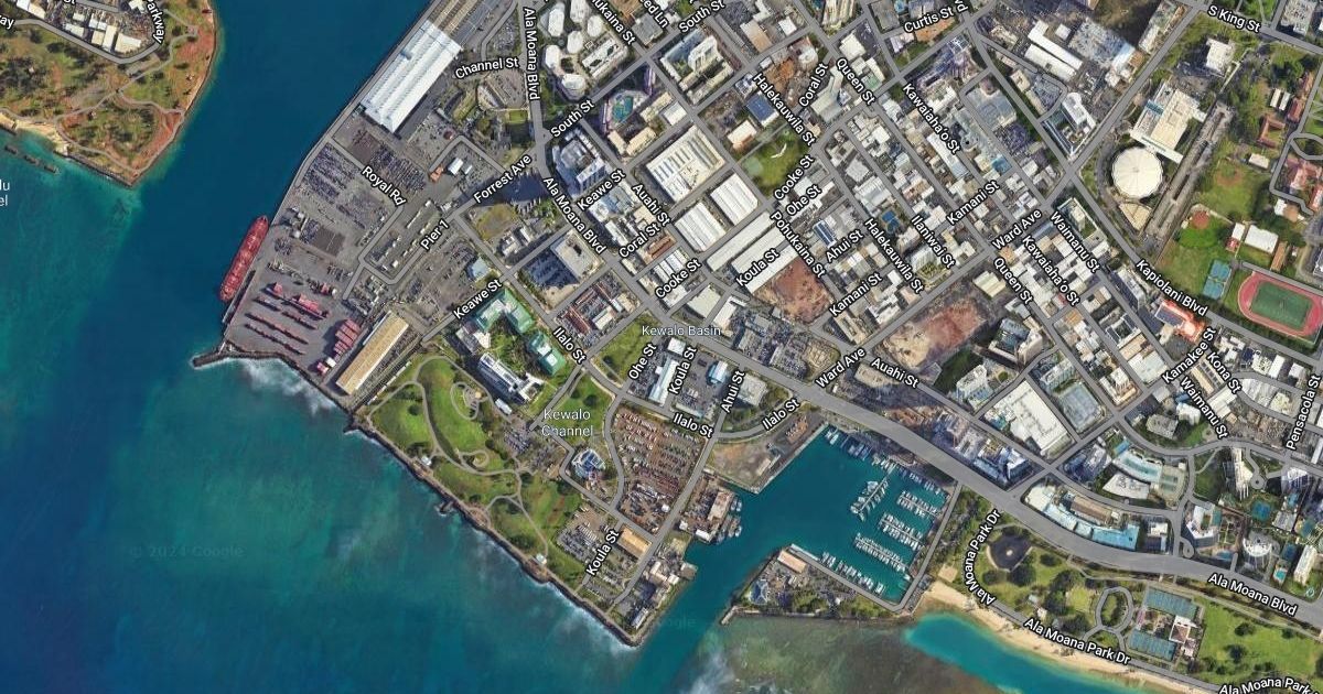 Kakaako : Scribble Maps