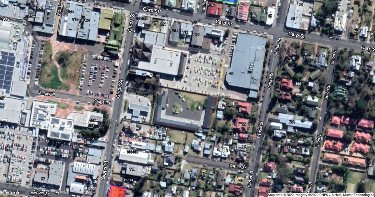 Map Of Bega : Scribble Maps