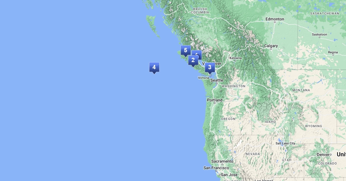 salmon farming : Scribble Maps