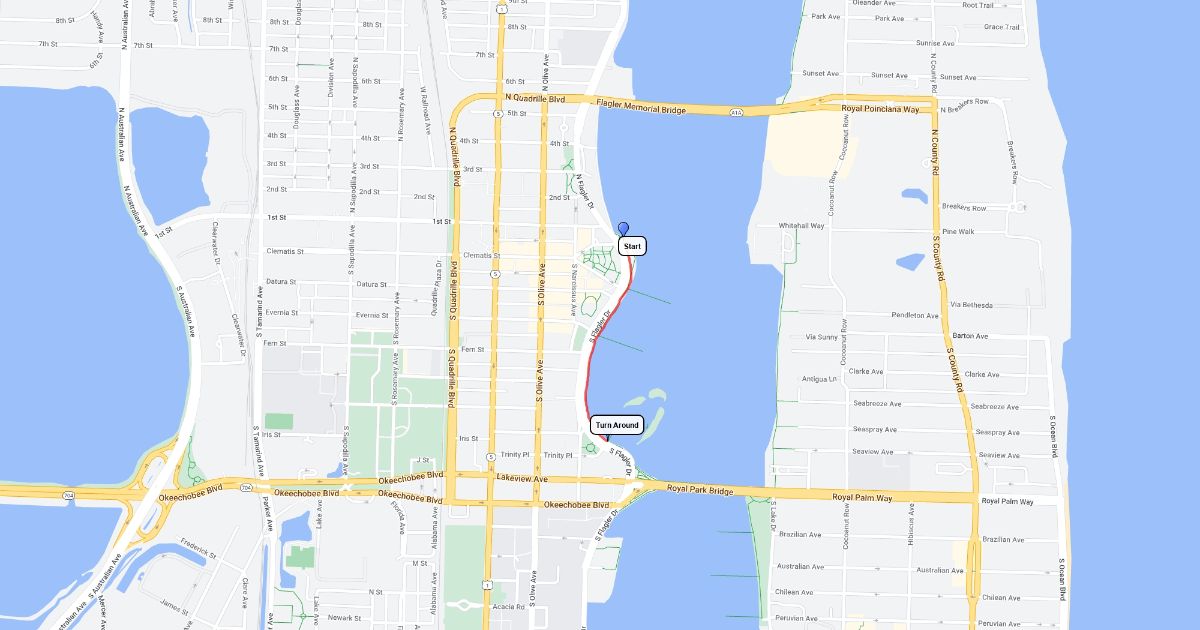 Green Mile : Scribble Maps