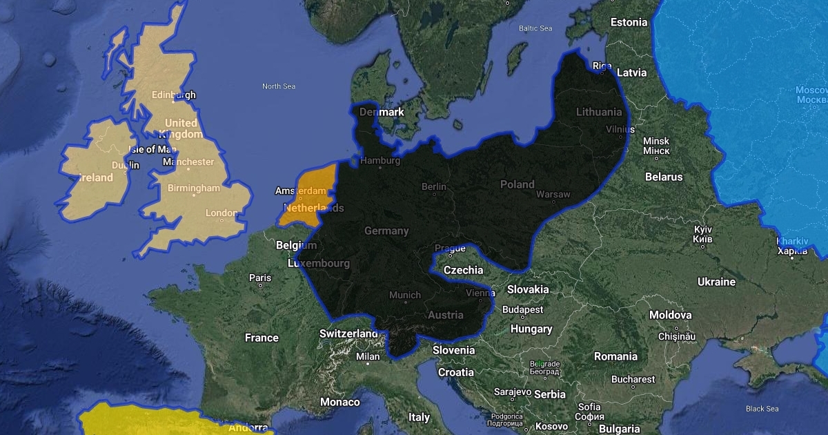 Alternate WW1 : Scribble Maps