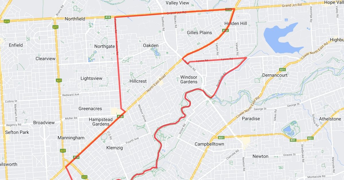 Klemzig : Scribble Maps