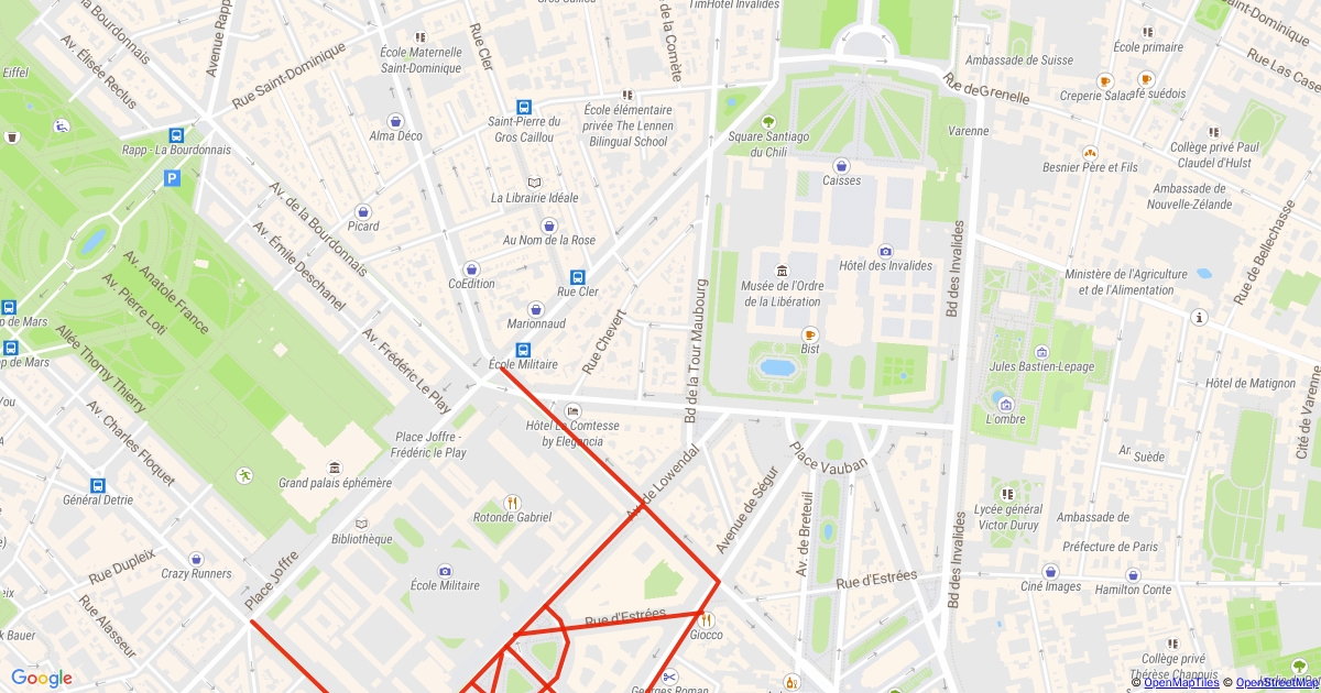 Monumento a los Muertos de la Guerra de 1870 en Fontenoy Paris : Scribble Maps