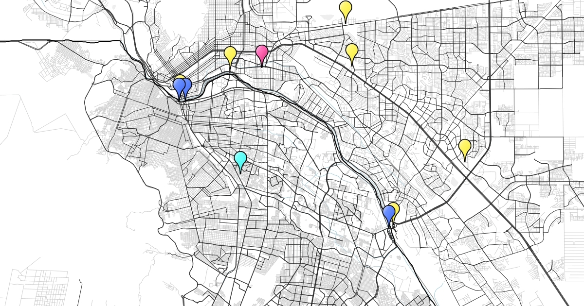 Line Becomes a River Map : Scribble Maps