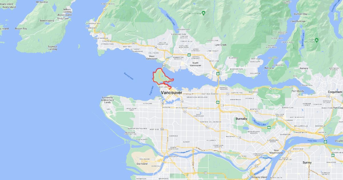 Walk The World Vancouver : Scribble Maps