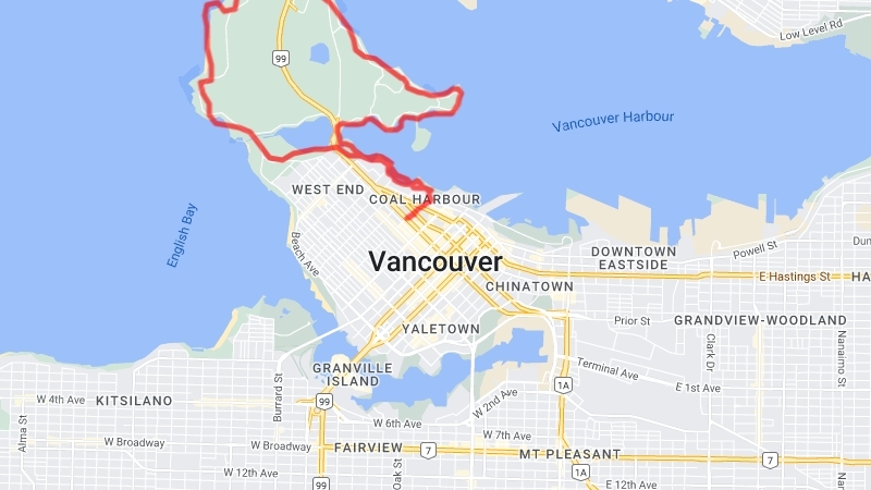 Walk The World Vancouver : Scribble Maps