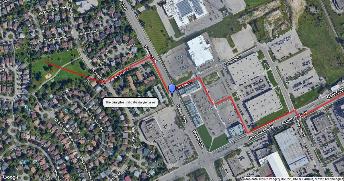 Cross Walk : Scribble Maps