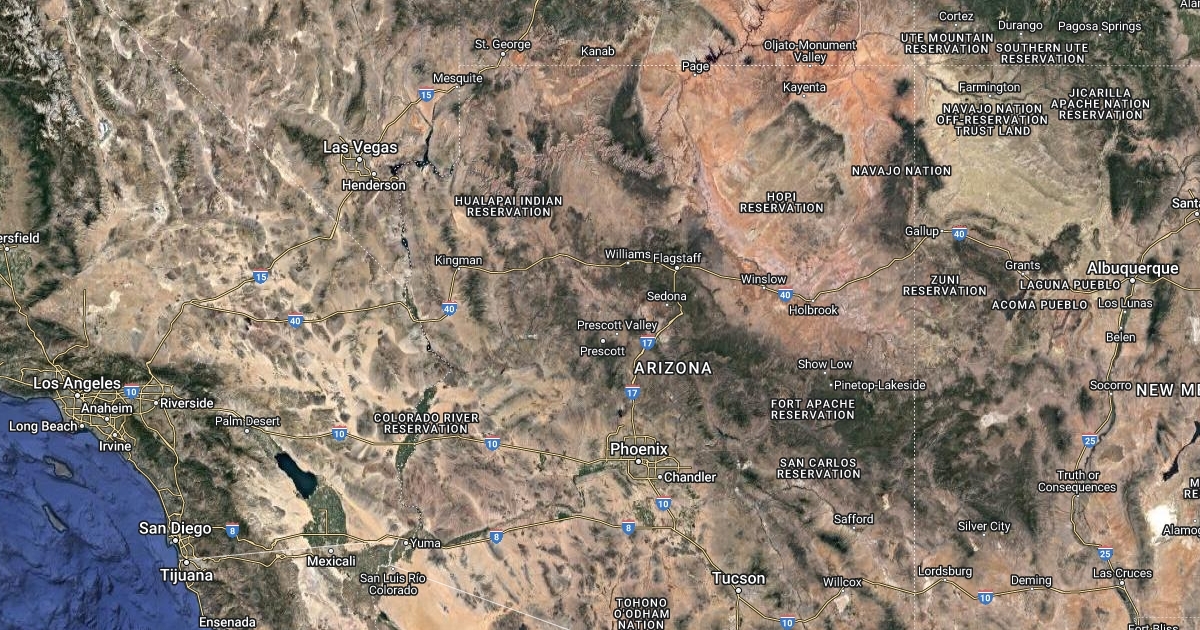 The Bean Trees Map : Scribble Maps