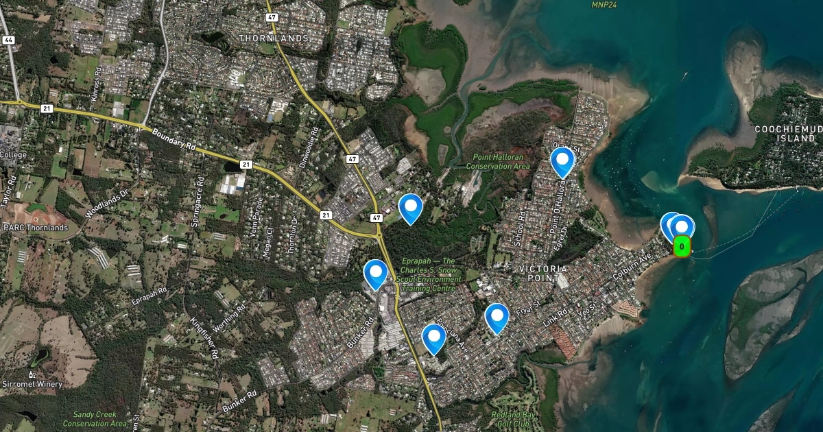 Victoria Point Timeline : Scribble Maps