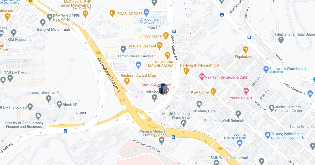 PETA LAKARAN EXZELLENCE INTACT SDN BHD : Scribble Maps