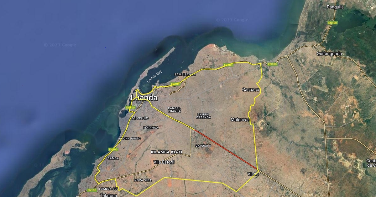 Luanda : Scribble Maps