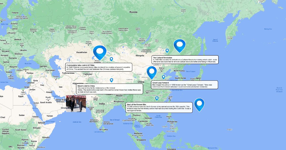 Emma's Annotated China Map : Scribble Maps