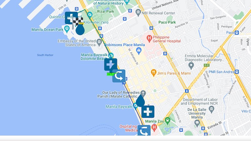 MHD Fun Run 2022 RUN MAP : Scribble Maps