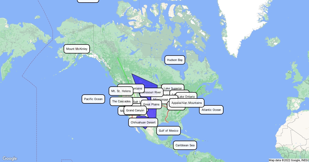 Geography Map : Scribble Maps