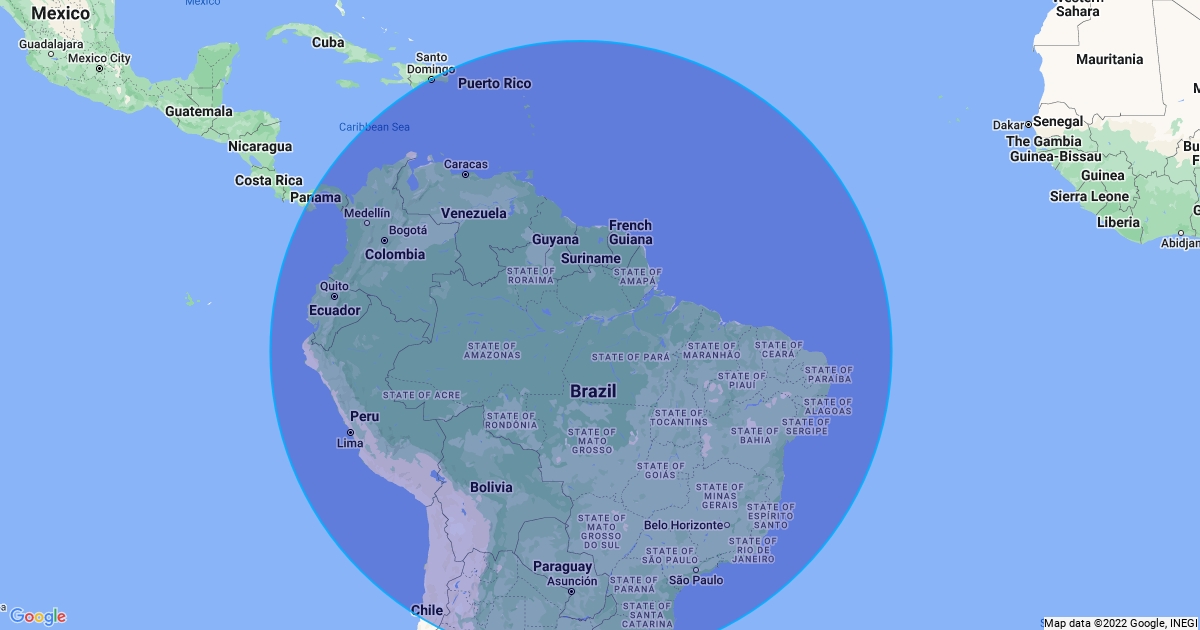 Amazon Rainforest Map : Scribble Maps