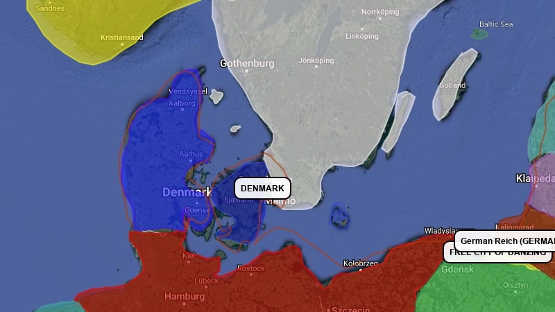 Map of World War II : Scribble Maps